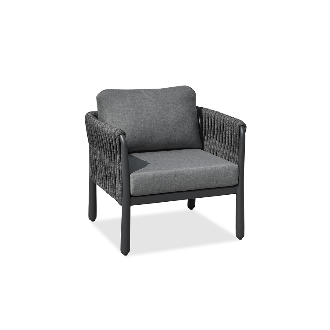 Dune Single Seater Sofa - Grey | Outdoor Single Seater | Patio ...