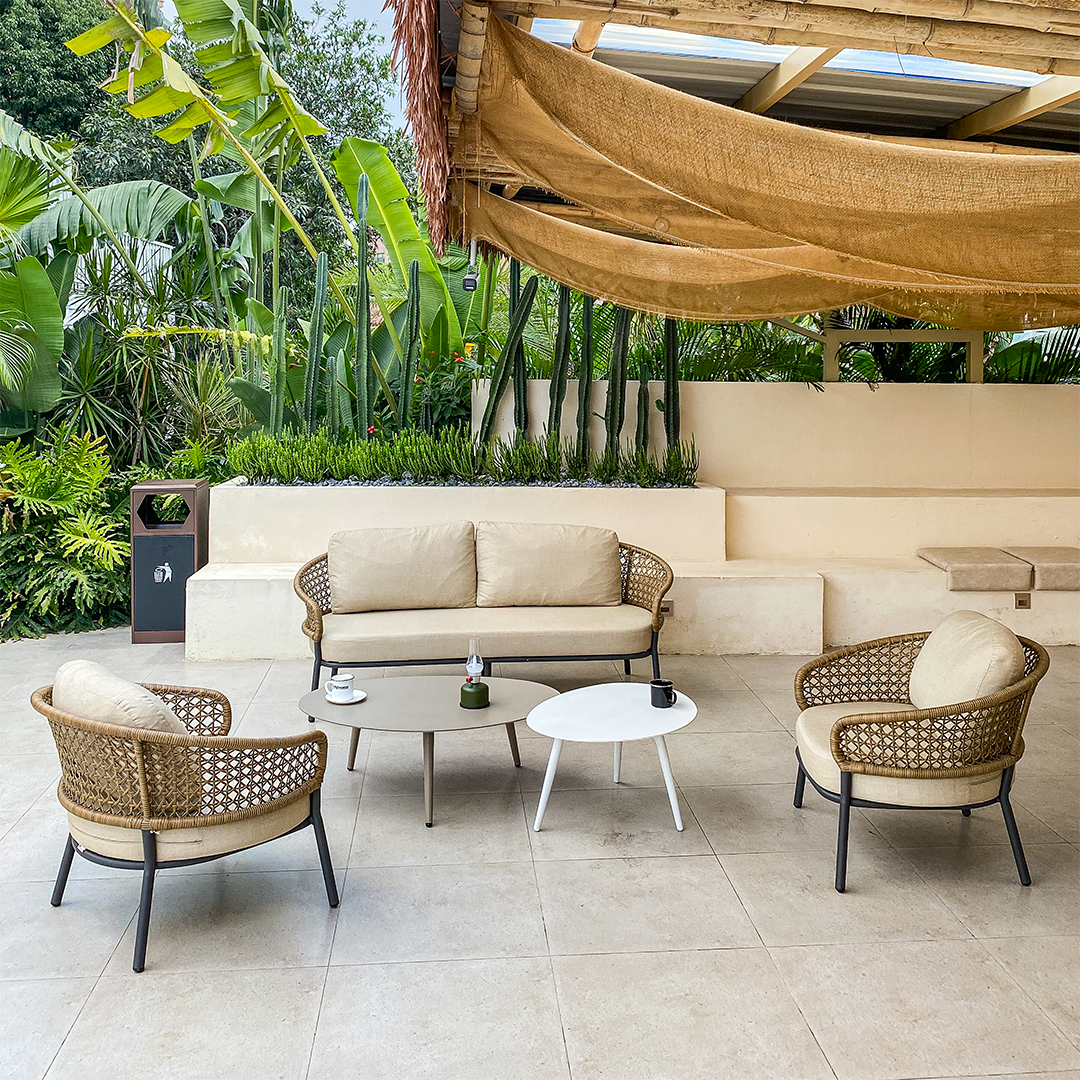Kollo Three Seater Sofa | Outdoor Sofa | Balcony Furniture – Outdoor ...